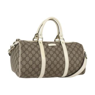 Gucci unisex, Pre-owned, Multicolore, Taille: ONE Size Sac Boston Duffle GG Monogram Vintage Pre-owned