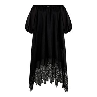 Copenhagen Muse Kleider - - Dresses - Damen - Schwarzk - S