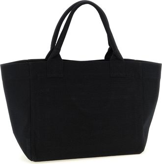 Ganni Canvas Tote Bag - Black