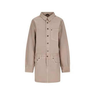 Haikure Twill Hose - - Dresses - Damen - Beige - XS