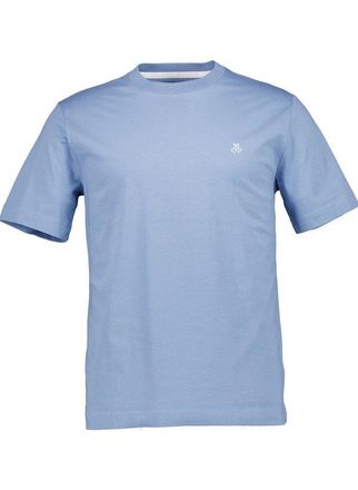 Marc O'Polo Herren T-Shirts blau Baumwolle