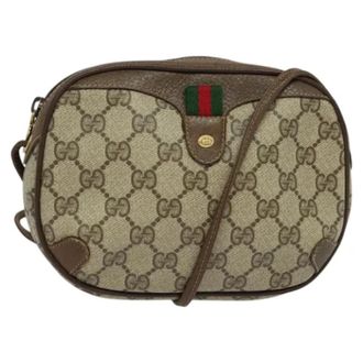 Gucci Pre-owned Vintage GG Canvas Schultertasche - - Pre-owned - Damen - Beige - ONE SIZE