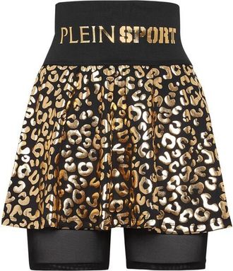 Plein Sport Damen Rock LEOPARD