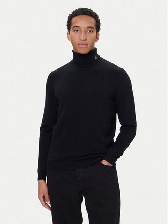 Karl Lagerfeld Rollkragenpullover 655010 554399 Schwarz Regular Fit