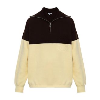 Loewe Baumwoll Oversize Polo - - Sweatshirts & Hoodies - Damen - Gelb - XS