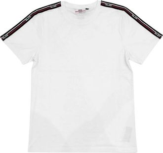 GCDS Gcds, Homme, Tops, Blanc, Taille: L Logo Tape Ss T-Shirt