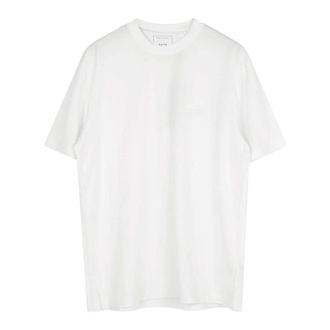 Yohji Yamamoto Homme, Tops, Blanc, Taille: M T-shirt &agrave; manches courtes Regular