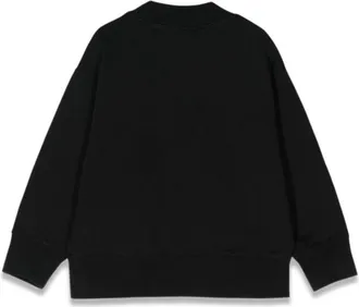 Palm Angels Neon Palms Motif Sweatshirt - Black