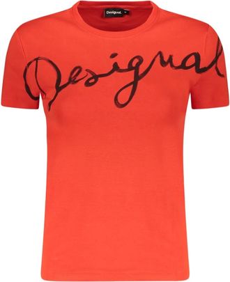 Desigual Femme, Tops, Rouge, Taille: 38 FR Florence T-shirt
