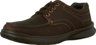 Clarks Herren Cotrell Edge Oxford, Brown Oily Leather, 41.5 EU Weit