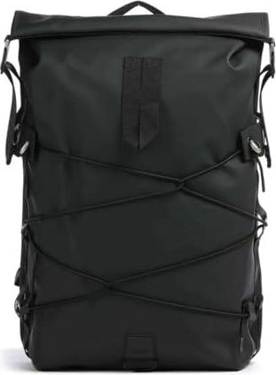 Rains Trail Cord Rolltop Backpack, Noir, Taille Unique