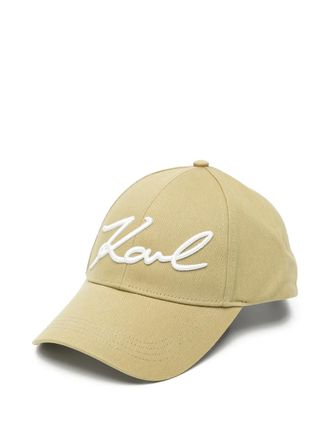 Karl Lagerfeld K/Signature cap - Gr&uuml;n