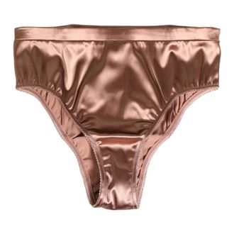 Dolce & Gabbana Femme, Sous-v&ecirc;tements, Brun, Taille: 38 FR Culotte Classique