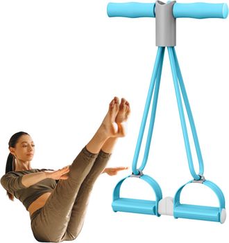 Generico Widerstandsband, Pedalabzieher, &Uuml;bungsb&auml;nder | 4 R&ouml;hren, Hilfsger&auml;t zur Spannung, f&uuml;r Taille und Arm
