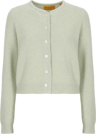 Guest In Residence Ava Cardigan - - Knitwear - Damen - Gr&uuml;n - L