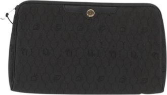 Dior Pre-owned Vintage Honeycomb Clutch - - Pre-owned - Damen - Schwarzk - ONE SIZE