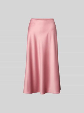 Juvia Midirock aus Satin mit Rei&szlig;verschluss