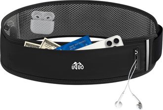 Generic G&uuml;rteltasche f&uuml;r Damen und Herren, Laufg&uuml;rtel, G&uuml;rteltasche, Handyhalterung, G&uuml;rteltasche f&uuml;r Workout, Joggen, Geldausr&uuml;stung, Zubeh&ouml;r, Schwarz, keine
