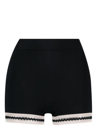 Eres Slip mit hohem Bund - Schwarz