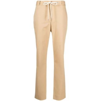 Eleventy L&auml;ssige beige Hose mit Kordelzug - - Trousers - Damen - Beige - S