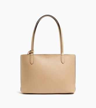 Le Tanneur Petit sac cabas Louise en cuir grain&eacute;
