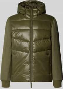Calvin Klein Pufferjacke mit Strickeins&auml;tzen