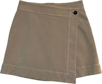 Closed Femme, Jupes, Beige, Taille: 42 FR Mini-jupe portefeuille