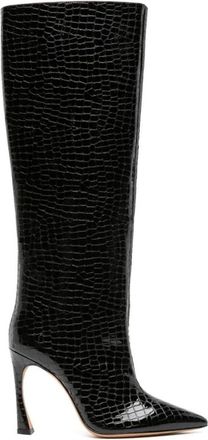 Alexandre Birman Femme, Chaussures, Noir, Taille: 39 1/2 EU Bottes hautes &agrave; bout pointu