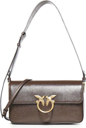 Pinko Pinko, Femme, Sacs, Brun, Taille: ONE Size Love Bag Borse