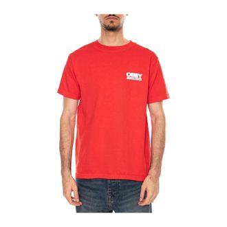 Obey Herren, Oberteile, Rot, MGr&ouml;&szlig;e