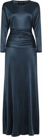 Giorgio Armani Femme, Robes, Vert, Taille: 38 FR Robe &Eacute;vas&eacute;e Orn&eacute;e de Strass