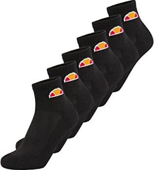 Ellesse Rilla Lot de 6 paires de chaussettes Noir 40-42