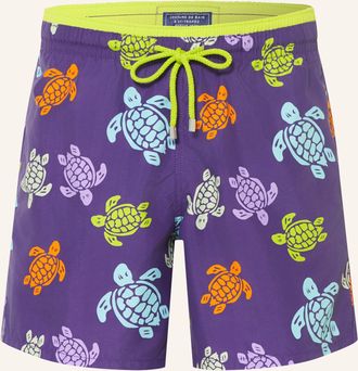 Vilebrequin Badeshorts Tortues Multicolores lila