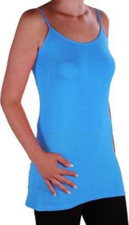 Eye Catch TM - Débardeur Long a Fine Bretelles Grandes Taille - Angelique - Femme