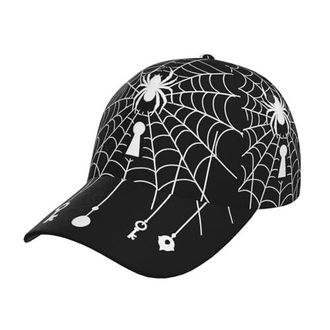 Generic Araign&eacute;e, Cadenas Et Toile Unisexe Baseball Cap Plat Chapeau Styl&eacute;e Casquette De Baseball pour &Eacute;t&eacute; Toutes Les Saisons Tennis
