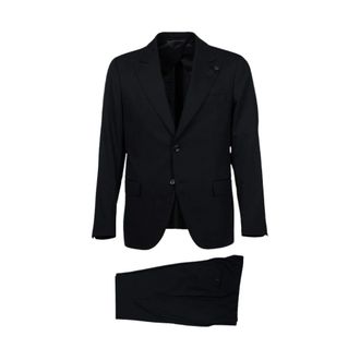 Lardini Homme, Costumes, Noir, Taille: M Costumes &agrave; un bouton
