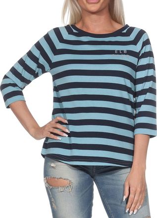 Elbsand Celin Damen T-Shirt, Rundhalsausschnitt, normal geschnitten