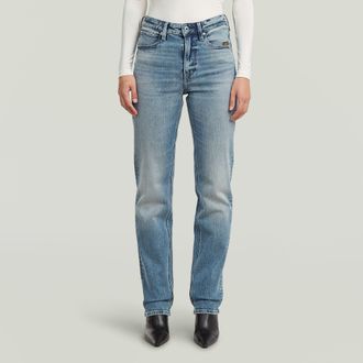 G-Star Iggie Straight Jeans - Mittelblau - Damen