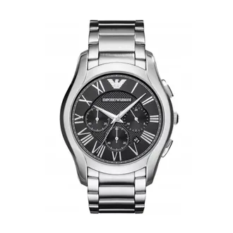 Emporio Armani Homme, Accessoires, Gris, Taille: ONE Size Valente Chronograph