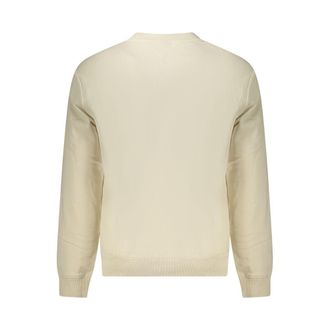 Napapijri Logo-Embroidered Cotton Sweatshirt - Beige