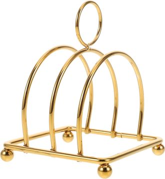 DOITOOL Edelstahl Toast Rack Brotregal Vertikal Platzsparend Stabil für Küche und Frühstück Scheiben Brothalter Multifunktional Langlebig und Leicht zu Reinig