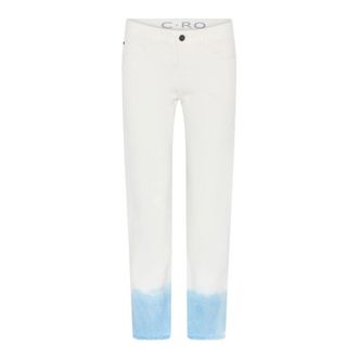 C.Ro Slim-fit Hosen - - Trousers - Damen - Wei&szlig; - M