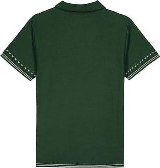 Maison Labiche Polo &agrave; motif en coton