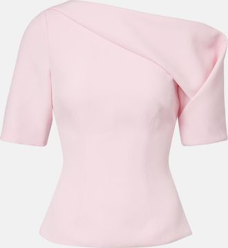 SAFiYAA Top Marley drap&eacute; en cr&ecirc;pe