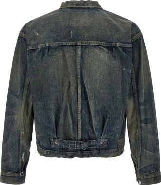 Junya Watanabe Patchwork Denim Jacket - Blue
