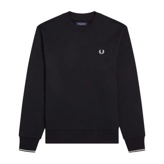 Fred Perry Herren, Sweatshirts & Hoodies, Schwarzk, 2XLGr&ouml;&szlig;e
