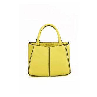 Ermanno Scervino Femme, Sacs, Jaune, Taille: ONE Size Sac cabas River avec fermeture éclair