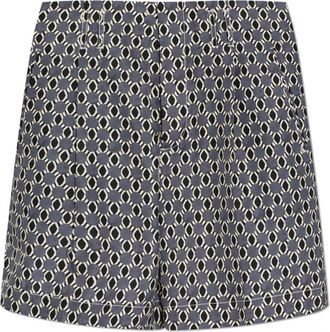 Lanvin Homme, Shorts, Gris, Taille: S Shorts &agrave; motifs