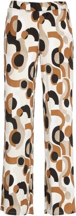 KANGRA Femme, Pantalons, Multicolore, Taille: 40 FR Pantalon Palazzo