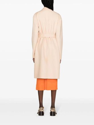 Fabiana Filippi Womens Belted Virgin Wool Peacoat Ss24 W